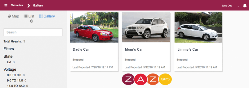 Add Multiple Cars - ZAZ GPS - Connected Car App